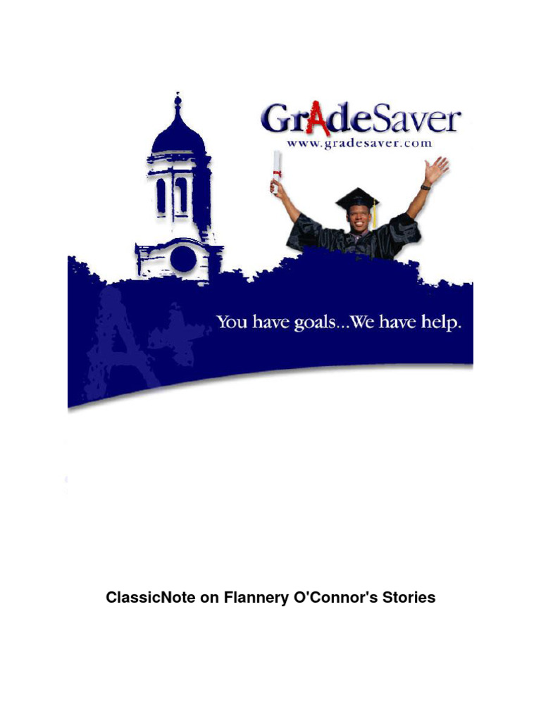 Flannery OConnors Stories GradeSaver ClassicNote | PDF