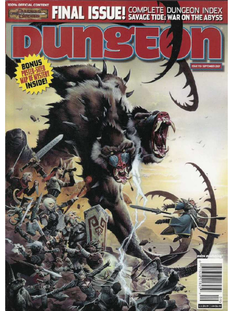 Dungeon Magazine 150 - Kill Bargle, Quoth The Raven | PDF