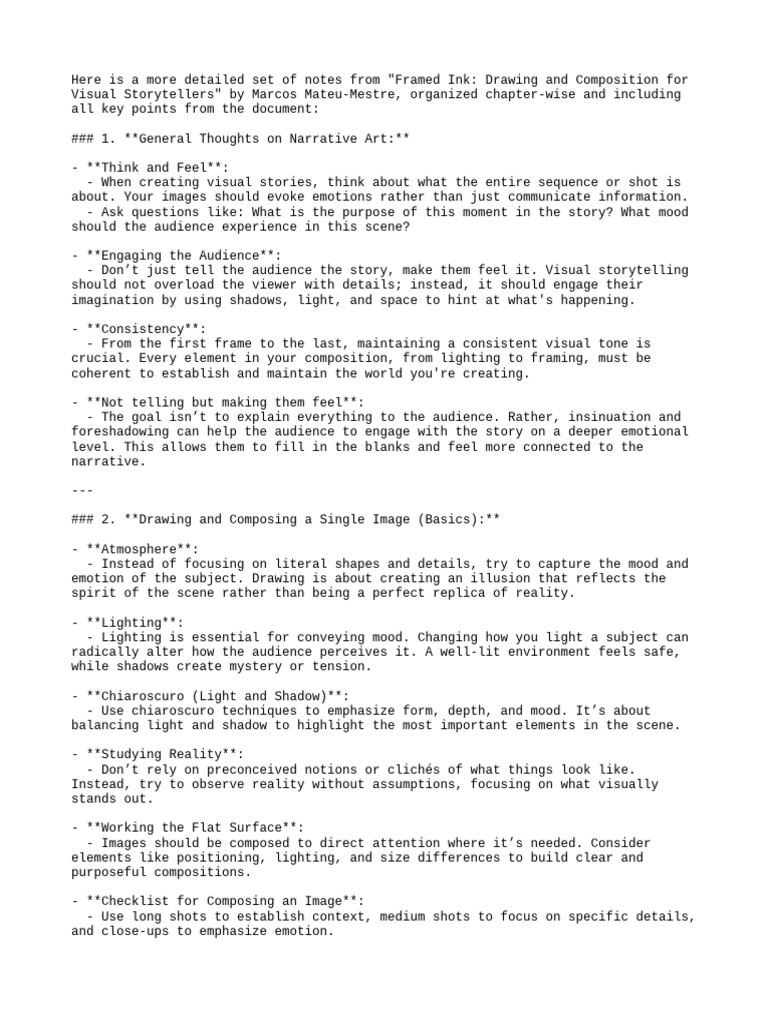 Framed Ink Note | PDF