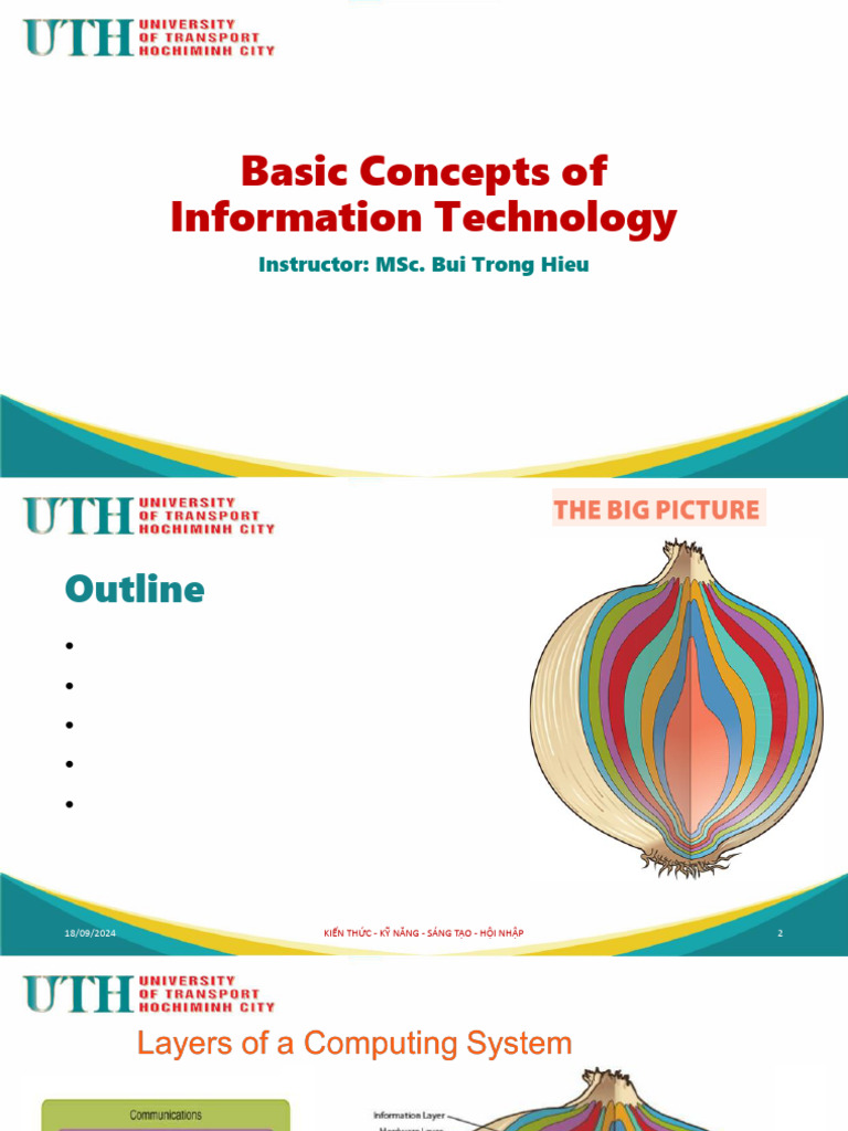 1. Basic Concepts of IT | PDF