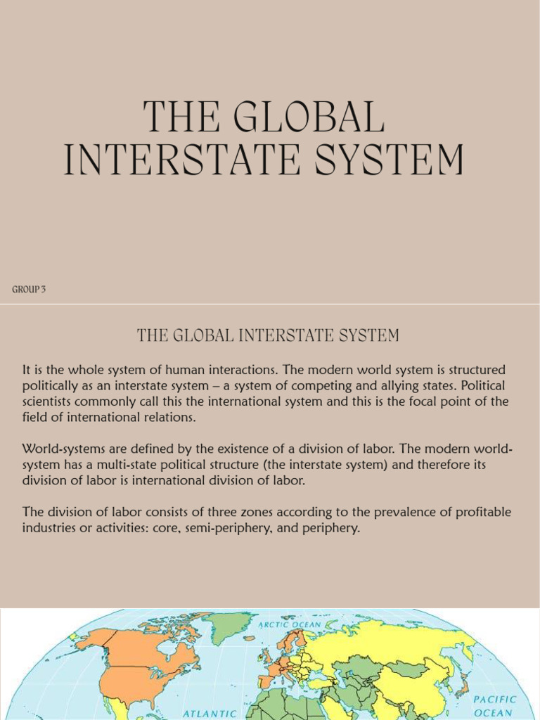 The Global Interstate System | PDF