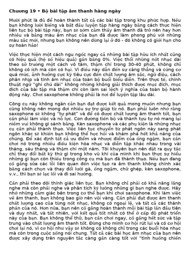 Bai Tap Khoi Dong Hang Ngay | PDF