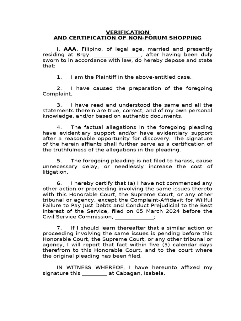 Verification with Pending Case | PDF