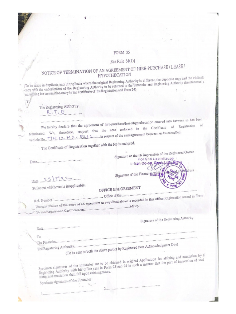 Form 35 | PDF