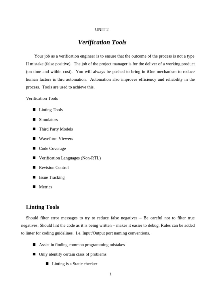 Vlsi Tools | PDF