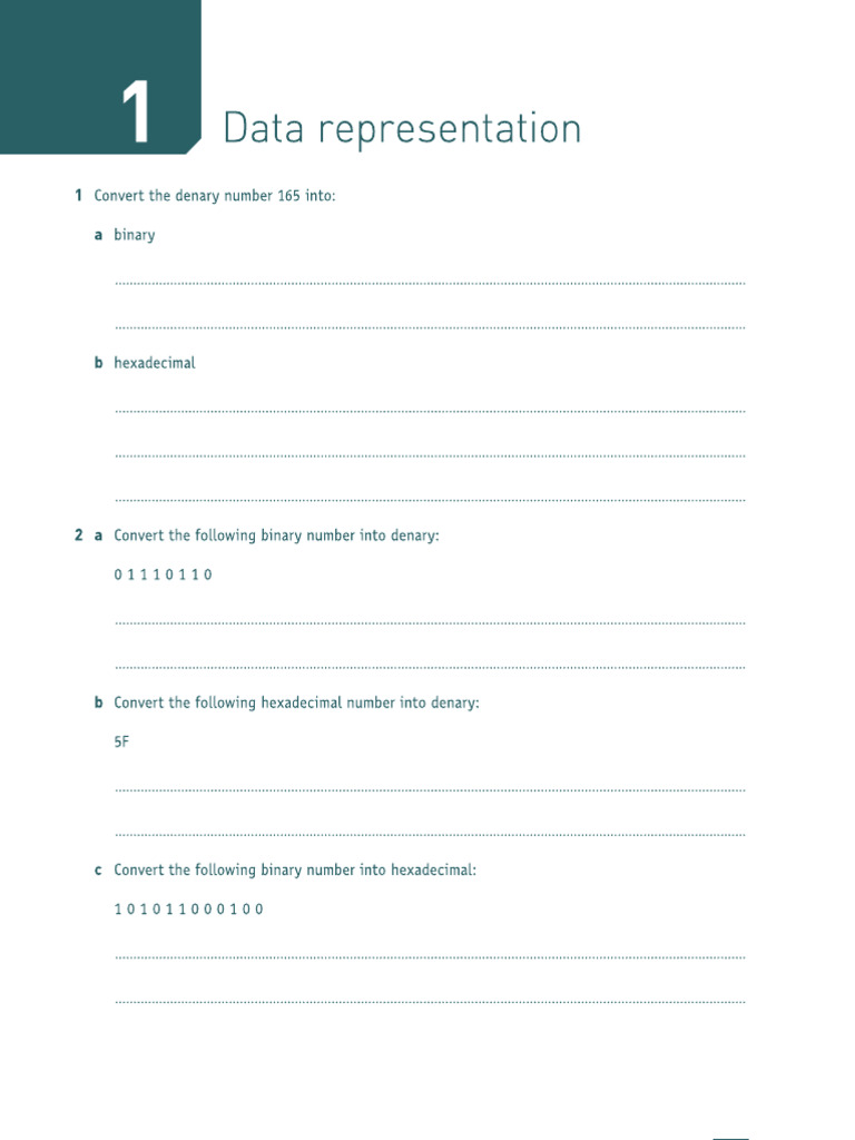 Computer Work Book Chap | PDF