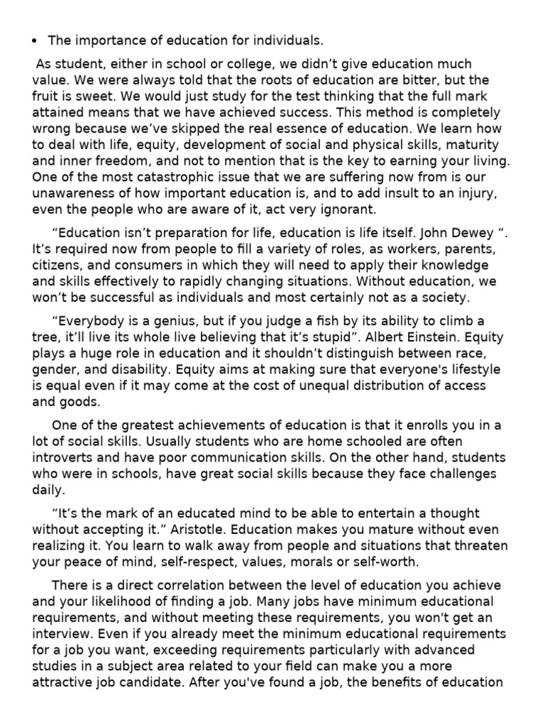 Education | PDF