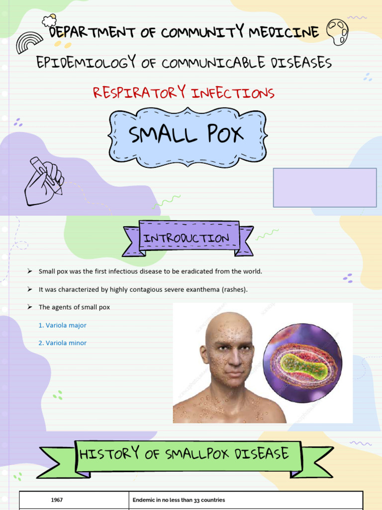 CM PPT Smallpox | PDF
