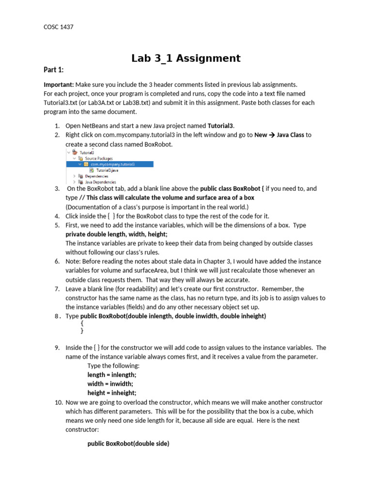 Lab3 1assignment | PDF