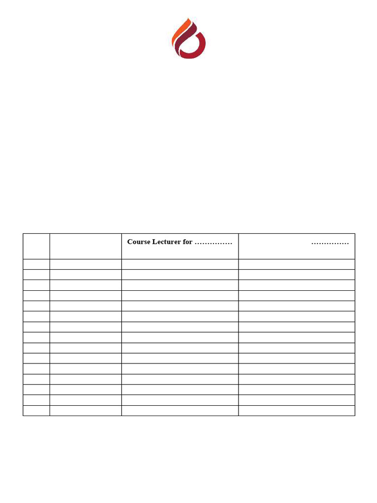 CIU Timetable Clash Form | PDF