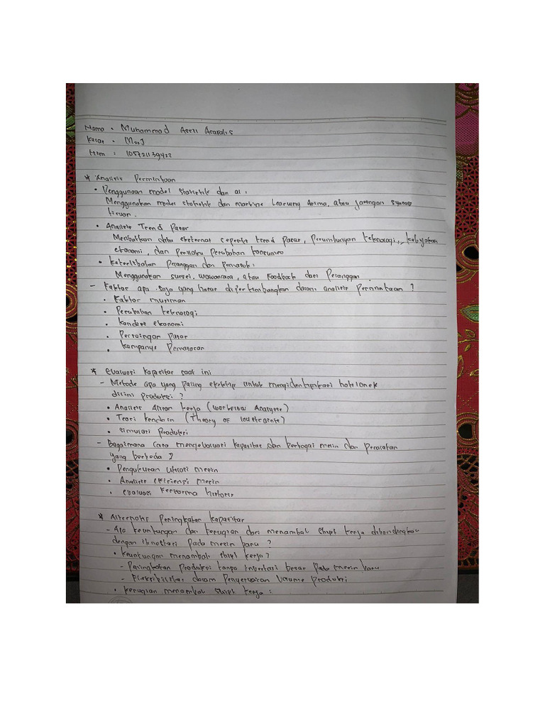 Muhammad Asril Arafah S | PDF