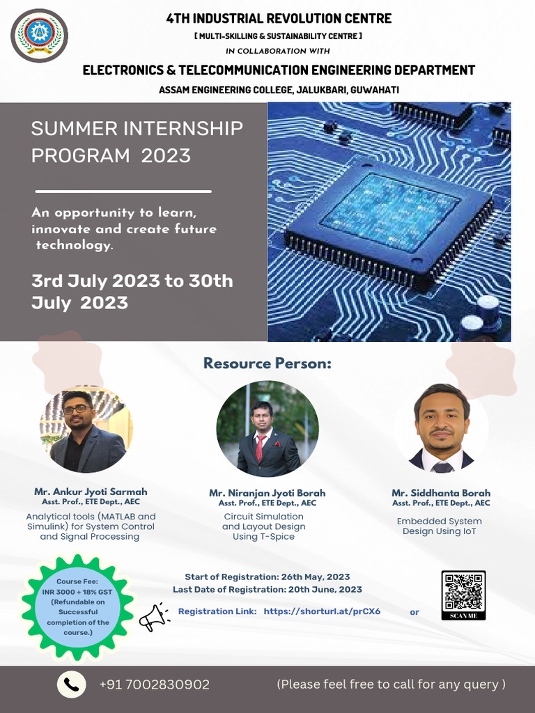 Summer - Internship - Program 2023 | PDF