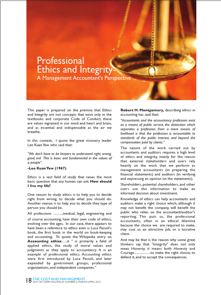 3-Professional-Ethics | PDF