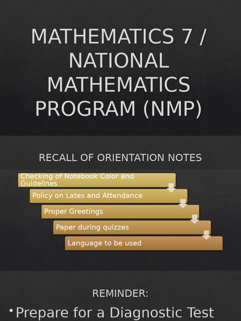 Orientation - Fundamental Operations | PDF Orientation - Fundamental Operations | PDF