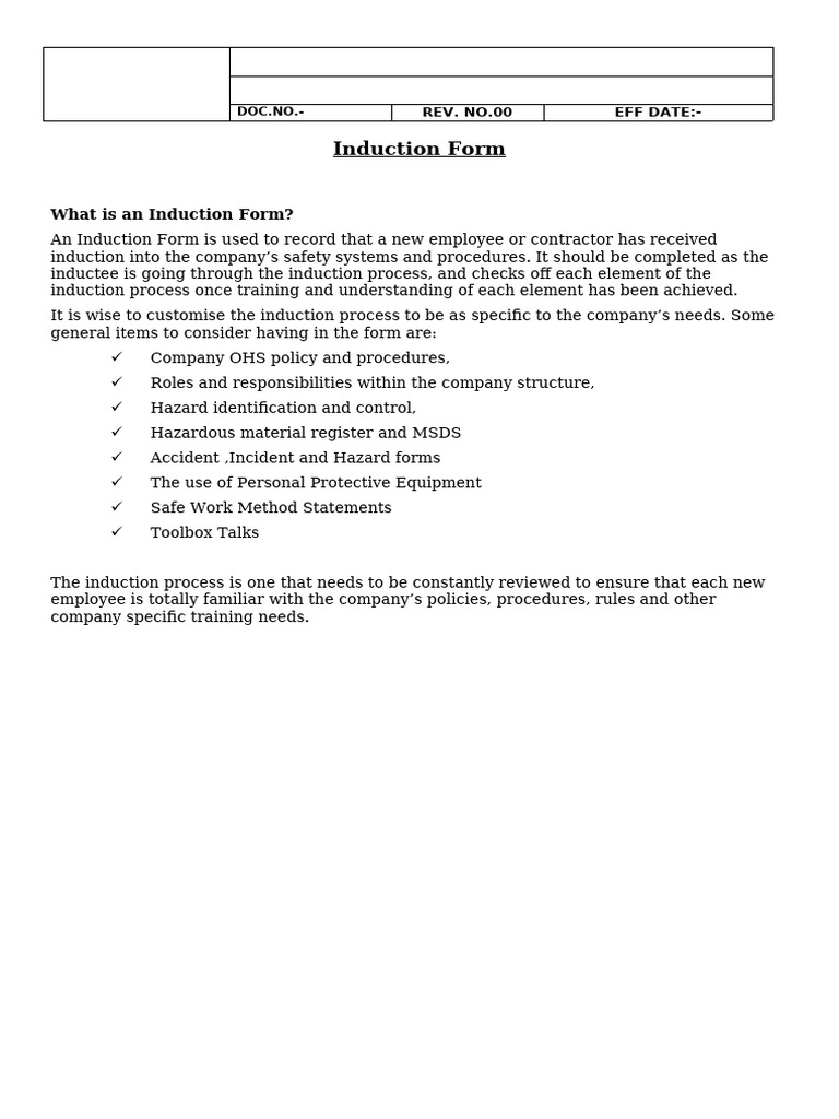 Induction-Process | PDF