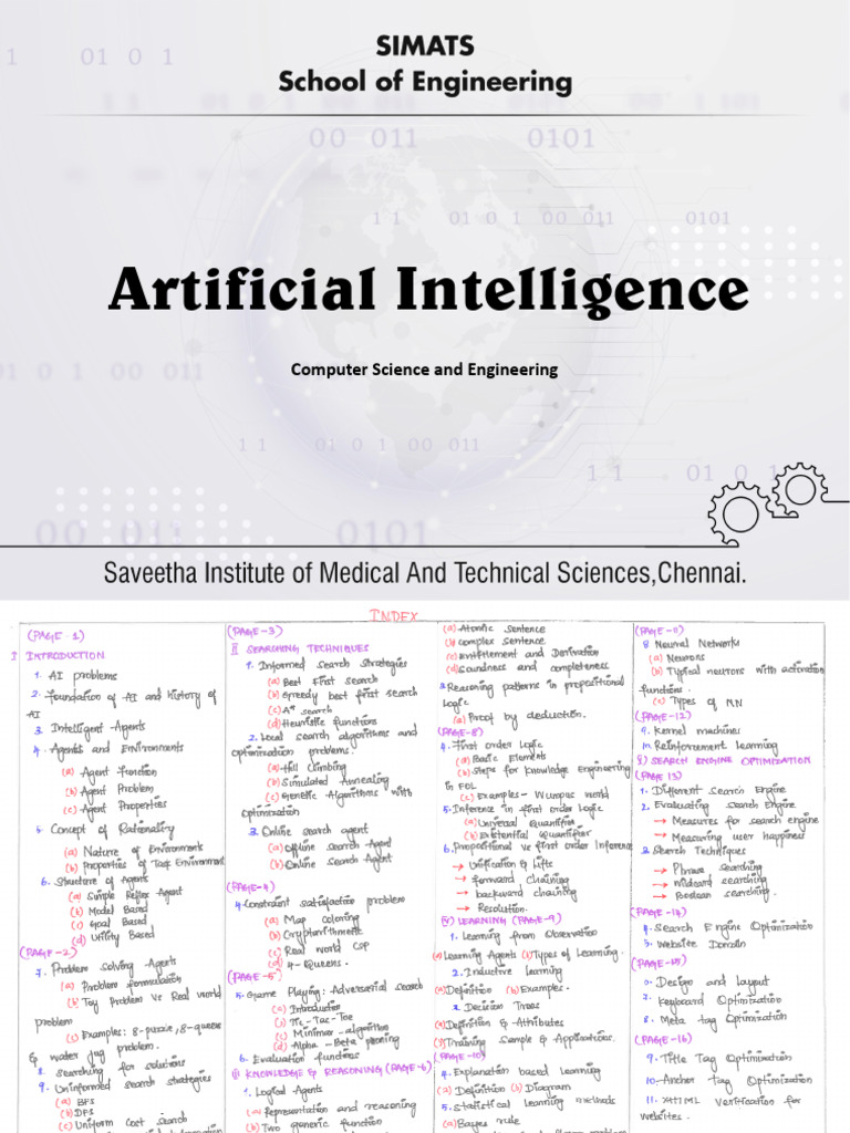 AI in Computer Science & Engineering | PDF