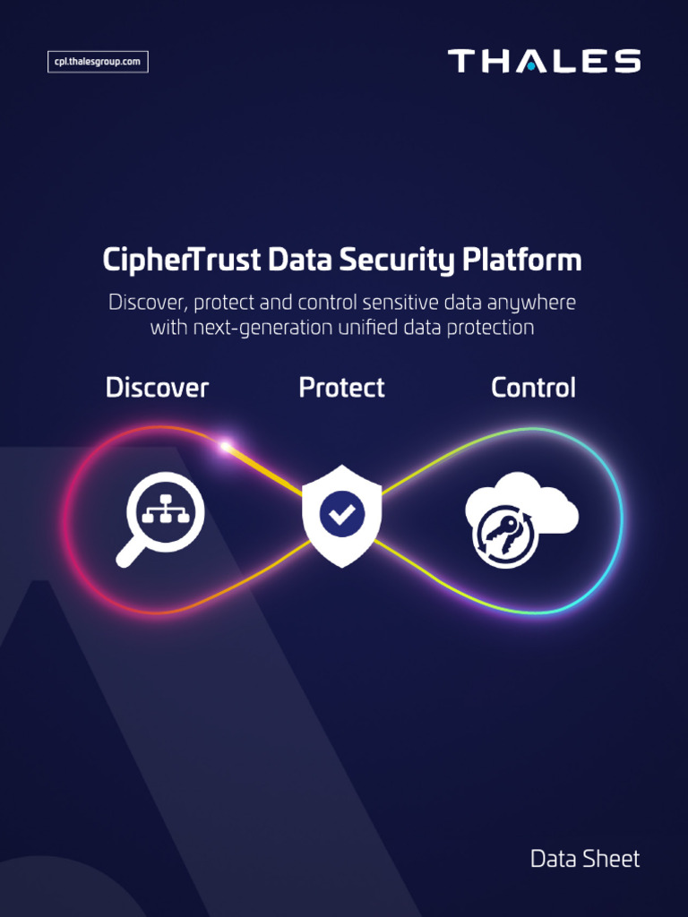 CipherTrust Data Security Platform Data Sheet | PDF