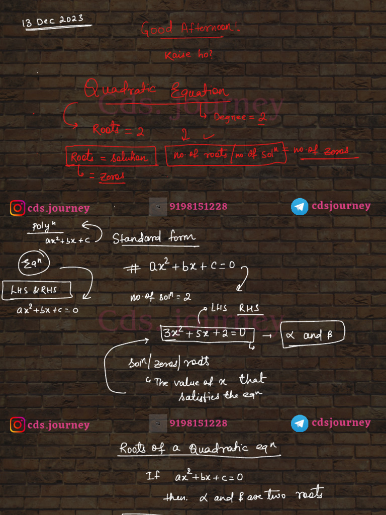 (Classpad) Algebra 1 | PDF