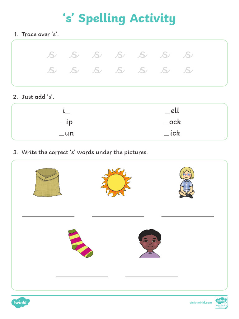 Phase 2 Spelling Activity | PDF