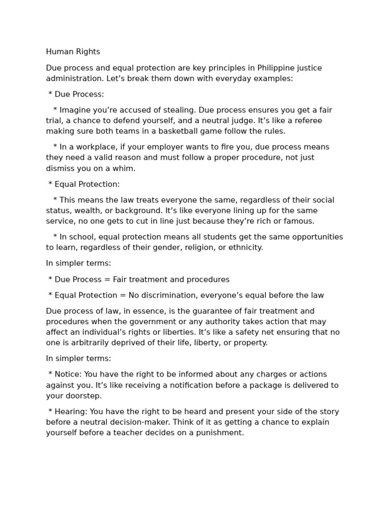 Human Rights Part 1 | PDF