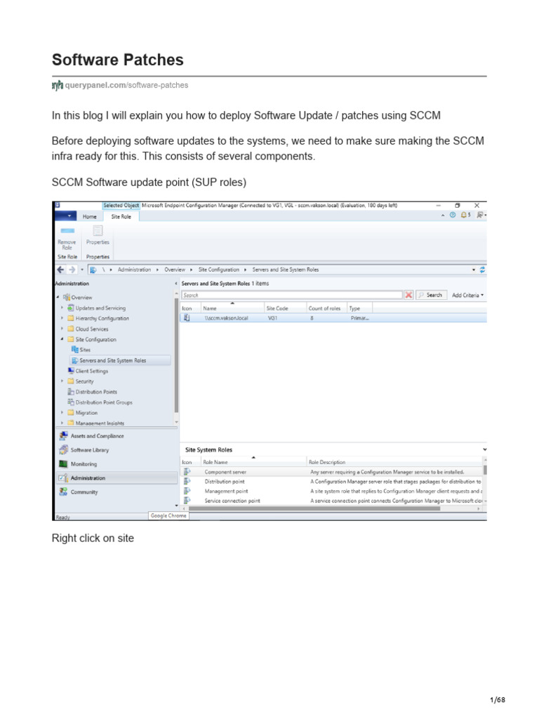 SCCM | PDF