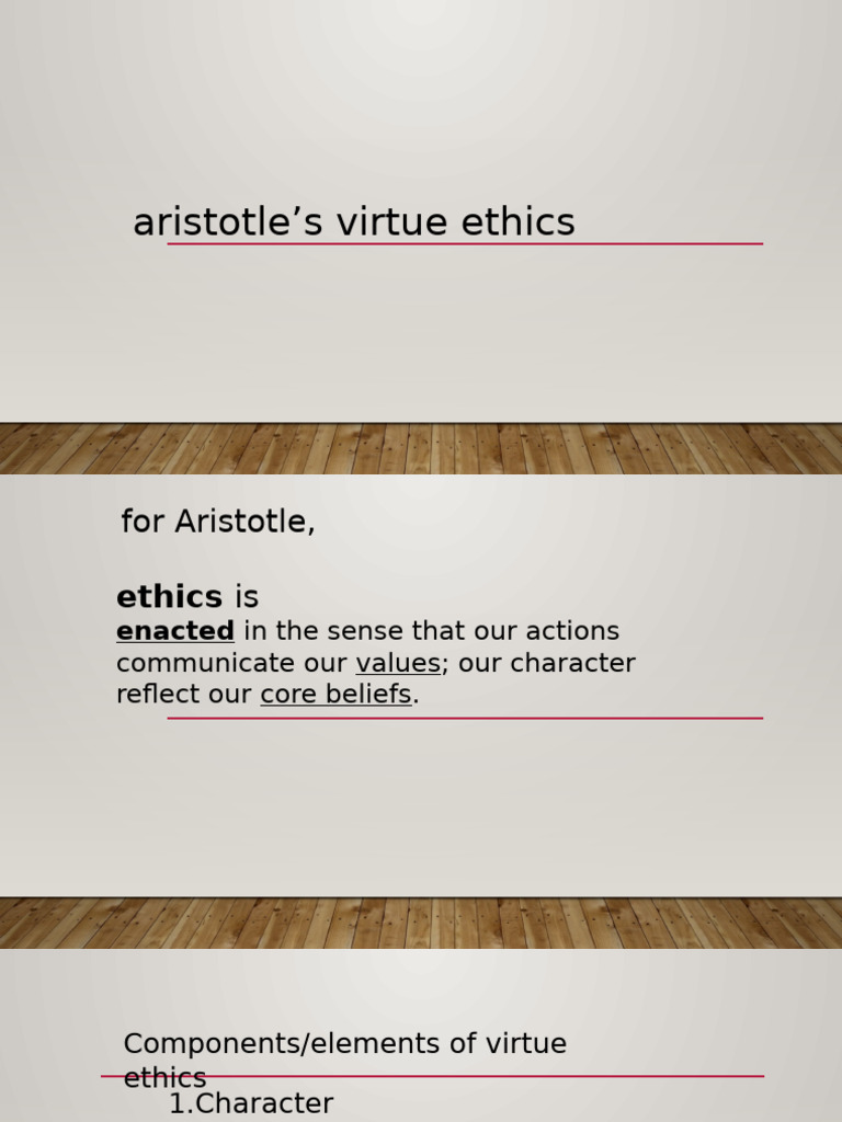 virtue ethics | PDF