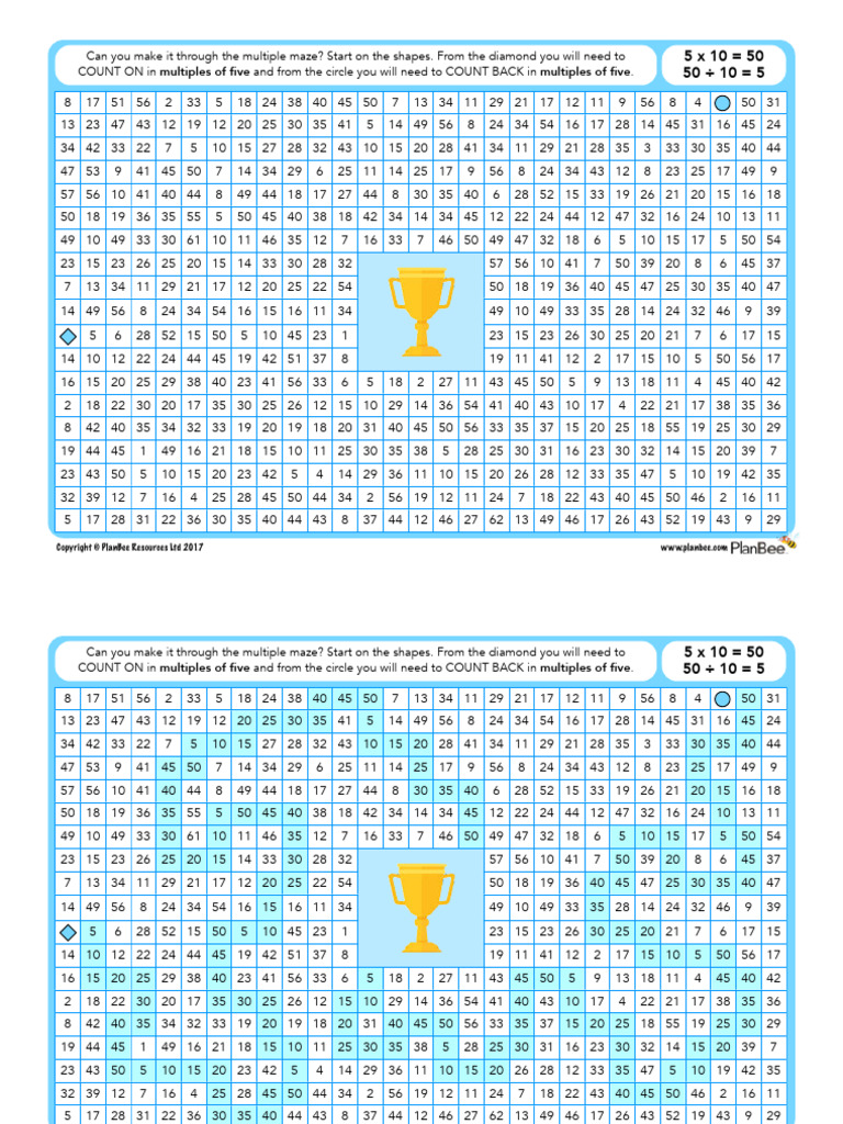 Multiple Mazes x5 | PDF