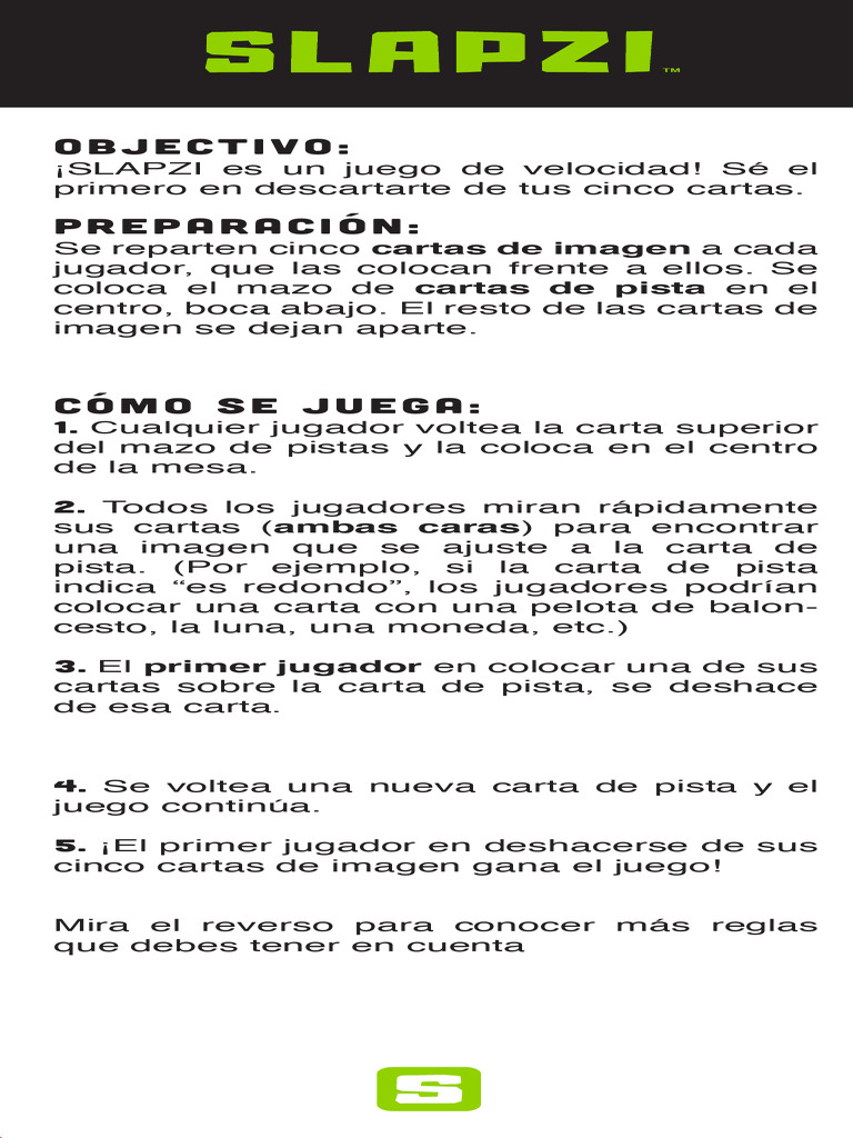 Reglas Slapzi | PDF