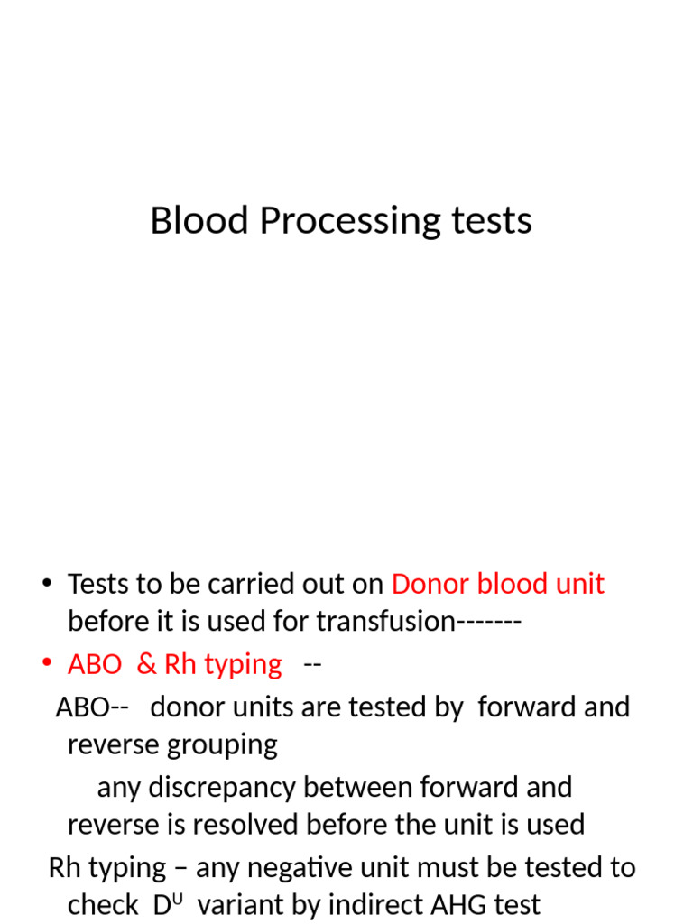 Donor Unit, Transfusion Reactions, Massive BT, Exchange BT, Apheresis | PDF