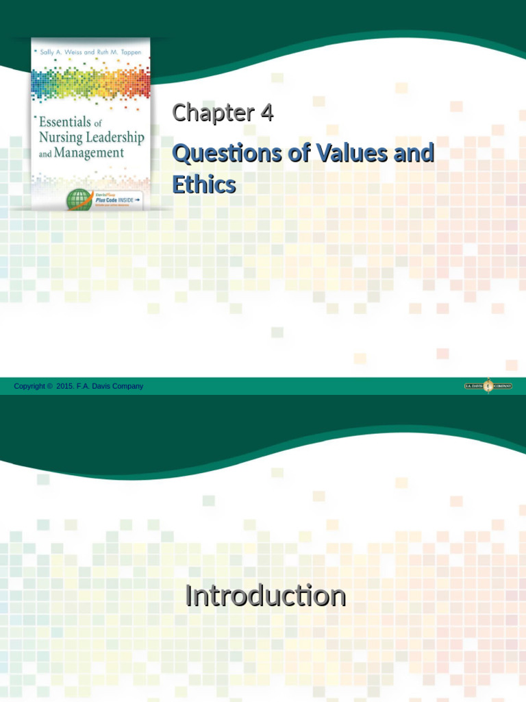 Values-and-Ethics | PDF