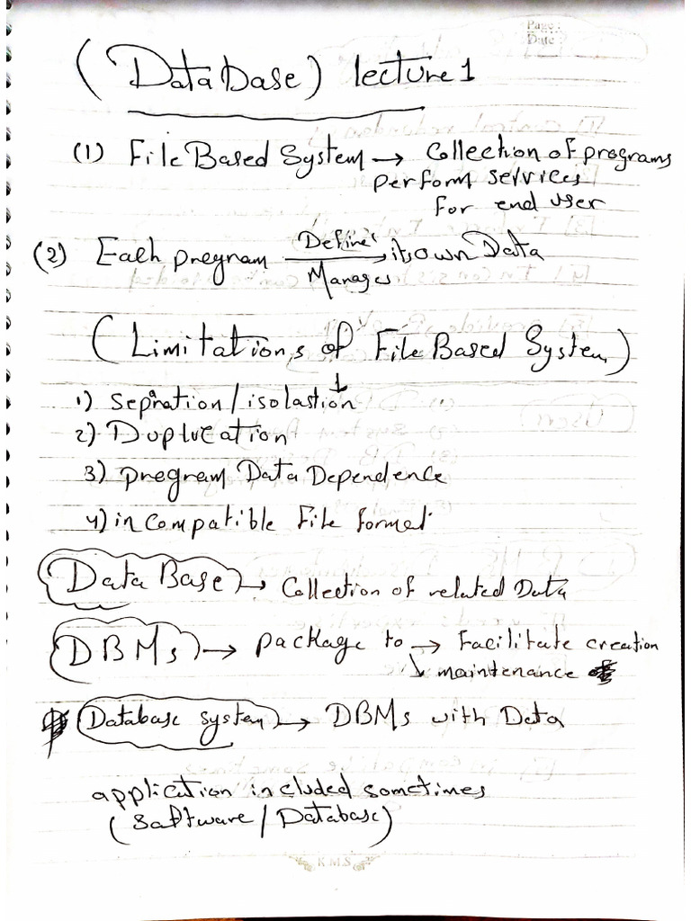 Database Revision | PDF