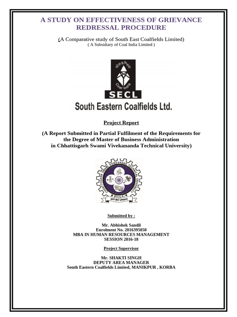 MBA - Project-1 - Abhishek Sandil | PDF