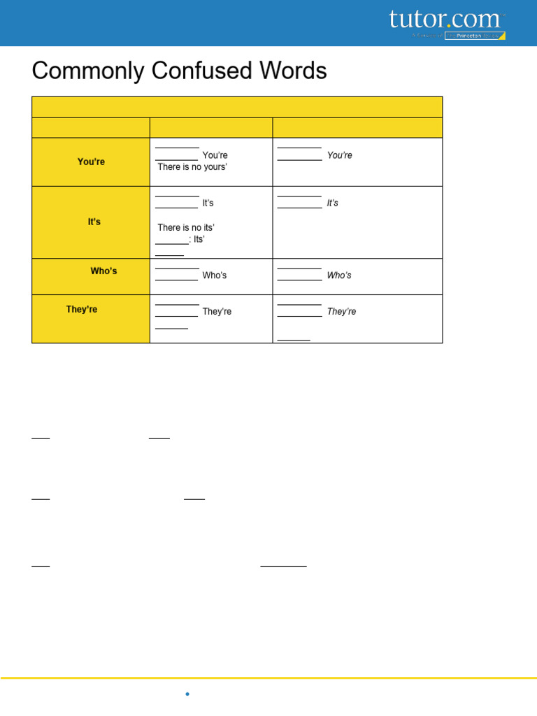 CEW Commonly Confused Words | PDF | Adverb | Verb