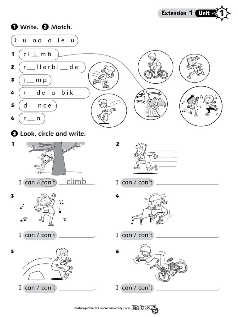 Explorers Extensionlv2 Unit1 | PDF