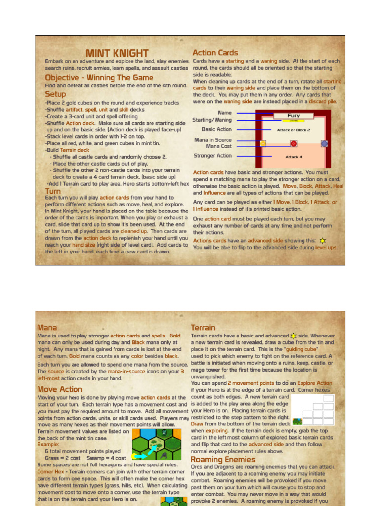 Mint-Knight-Rules | PDF