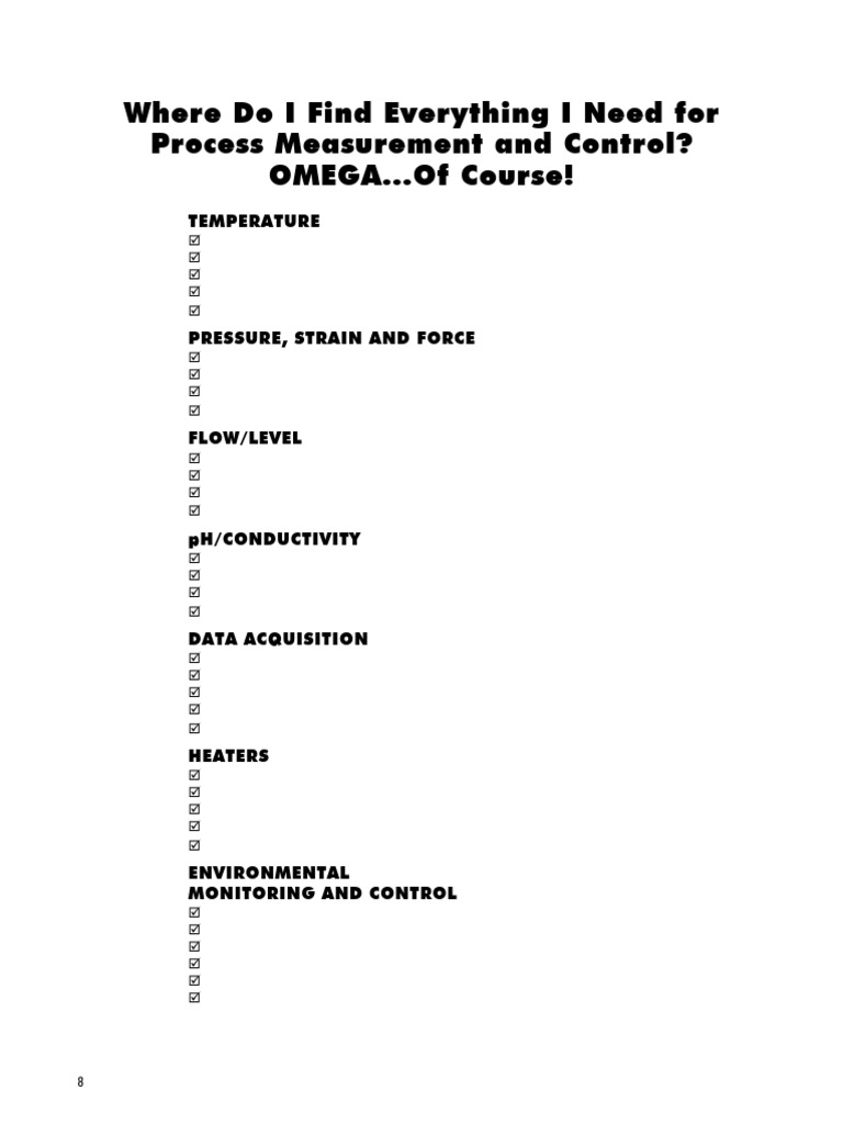 Omega Strain and Temp Handout - FULL SIZE | PDF