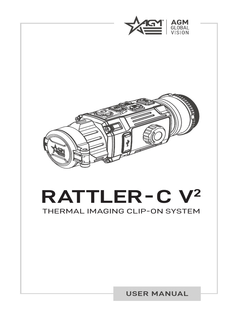 AGM Rattler-C V2 User Manual | PDF | Telescopic Sight | Menu (Computing)