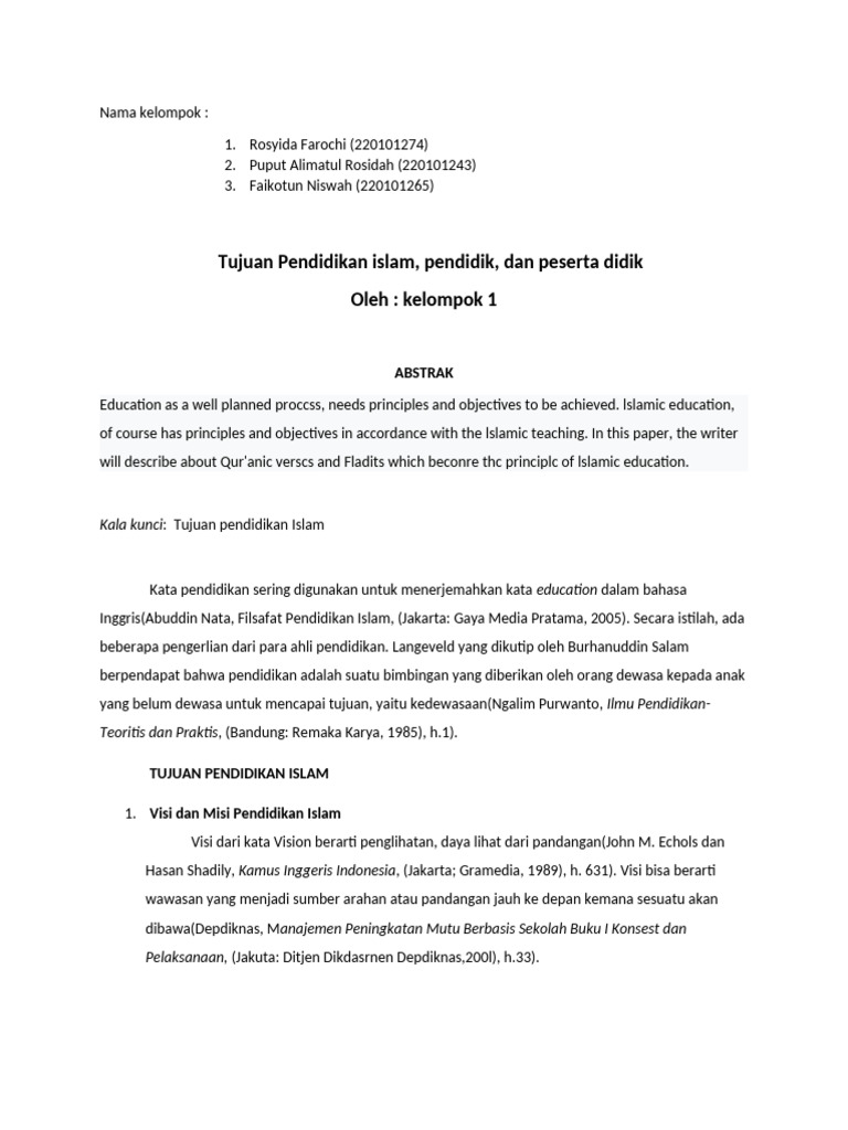 Artikel Kelompok 1 IPI | PDF