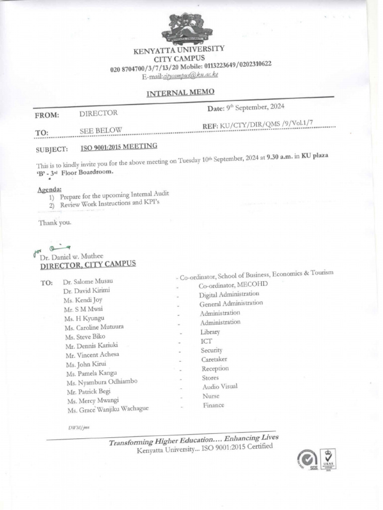 Iso Meeting | PDF