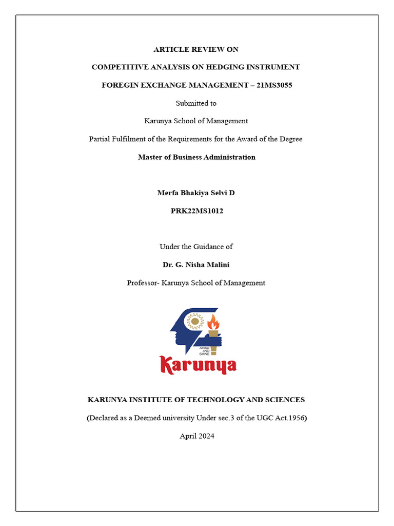 Article Review | PDF