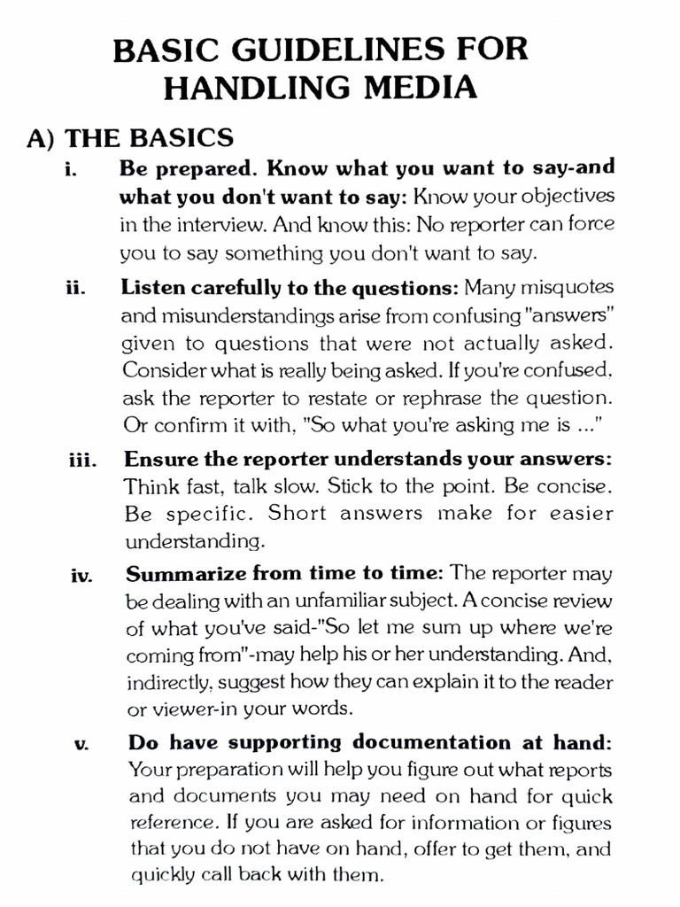 Basic Media Handling | PDF