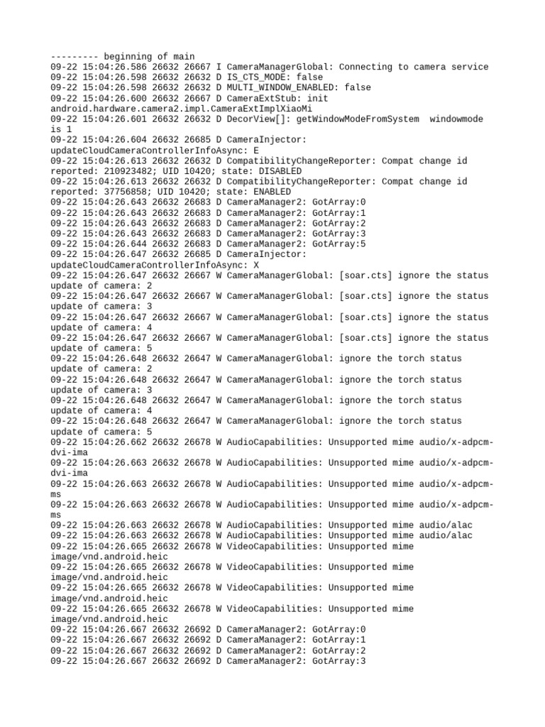 Log Cat 1726992266518 | PDF