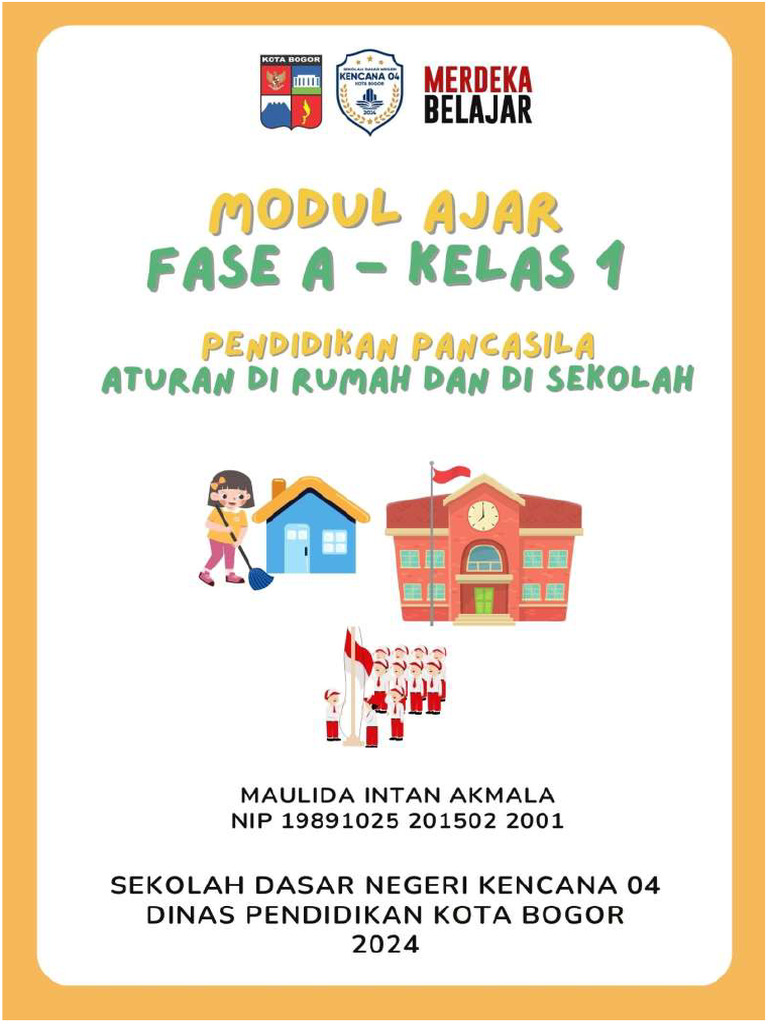 Modul Ajar PKN - Maulida Intan | PDF