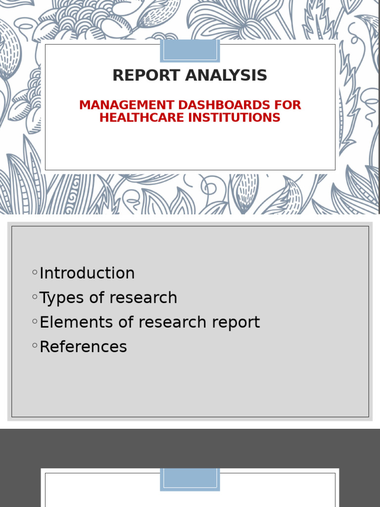 Final Report Analysis (2) . | PDF | Electronic Health Record | Health Care