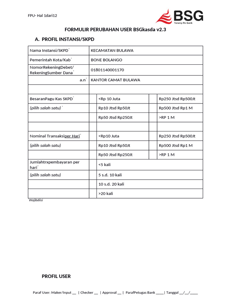 Fpu Perubahan 2021 | PDF