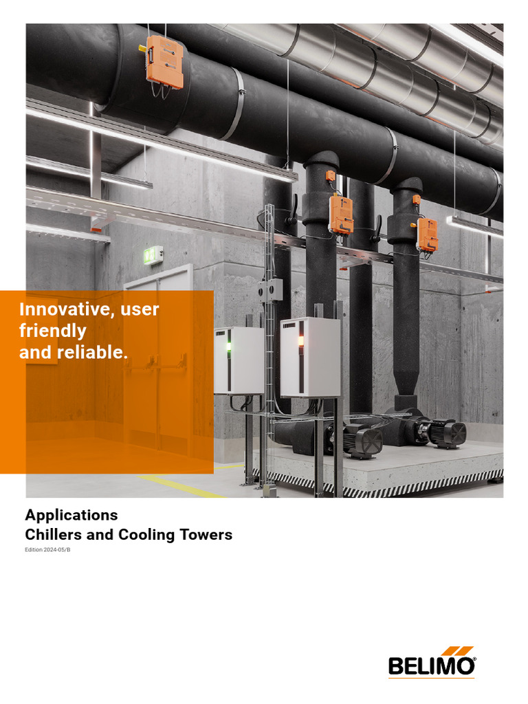 Belimo - Chillers and Cooling Towers - Application Brochure - en GB | PDF
