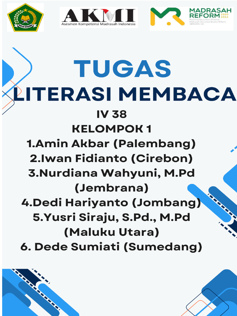 Kelompok 1 TG Literasi Membaca | PDF