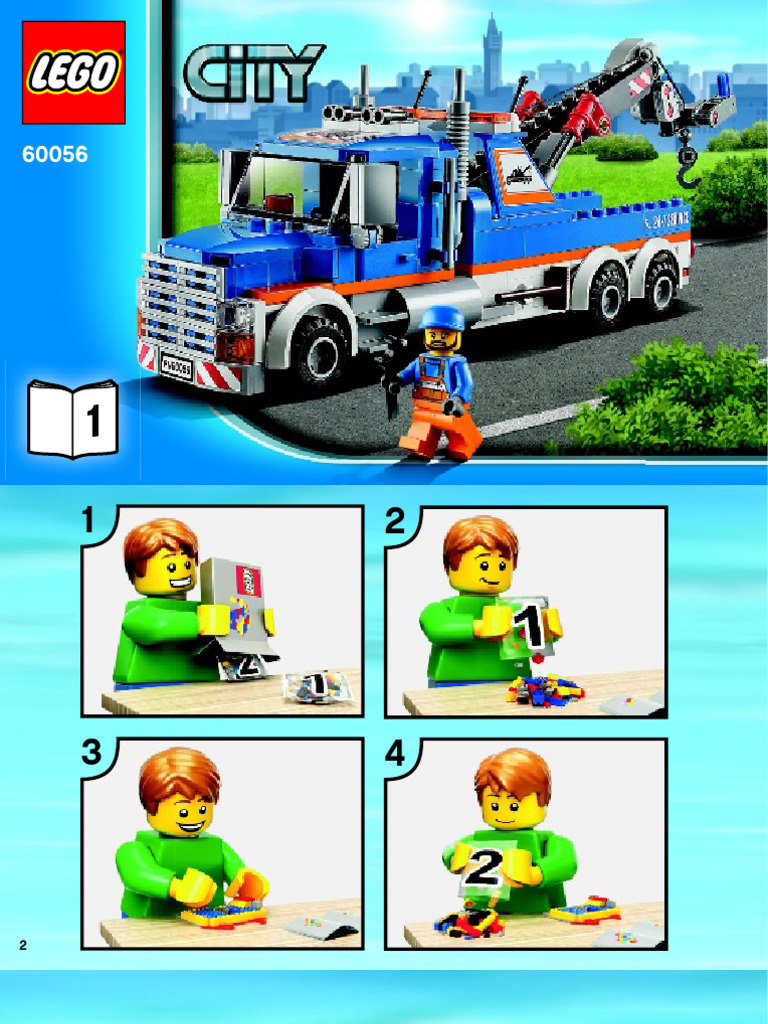 Lego Set 60056 City Tow Truck | PDF