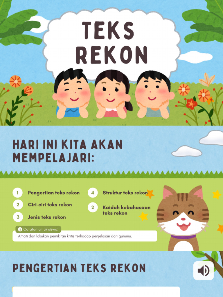 Teks Rekon PDF | PDF