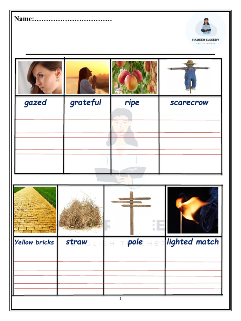 Dorothy Meets The Scarecrow. | PDF | Scarecrow (Oz) | Home & Garden